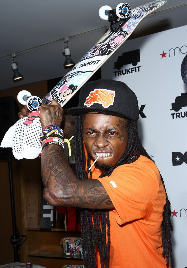 Rapper Lil Wayne wird professioneller Skateboarder | bigFM