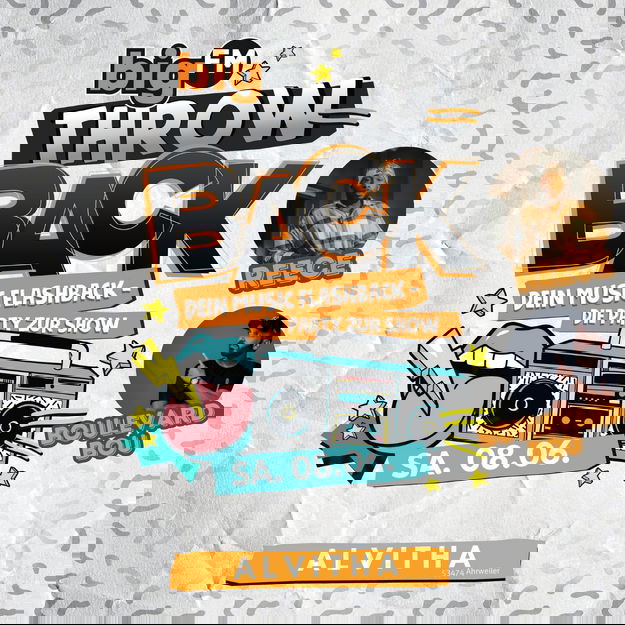 bigFM THROWBACK - Dein MUSIC FLASHBACK - Die Party zur Show | bigFM