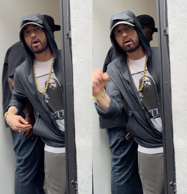 EXKLUSIV: Eminem überrascht Fans in London | bigFM