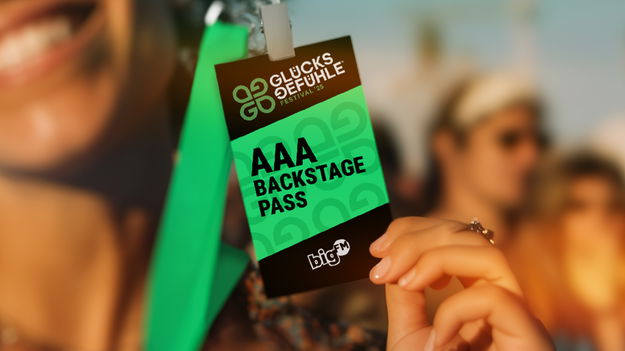 Gewinne AAA-Backstage Karten fürs Glücksgefühle Festival | bigFM